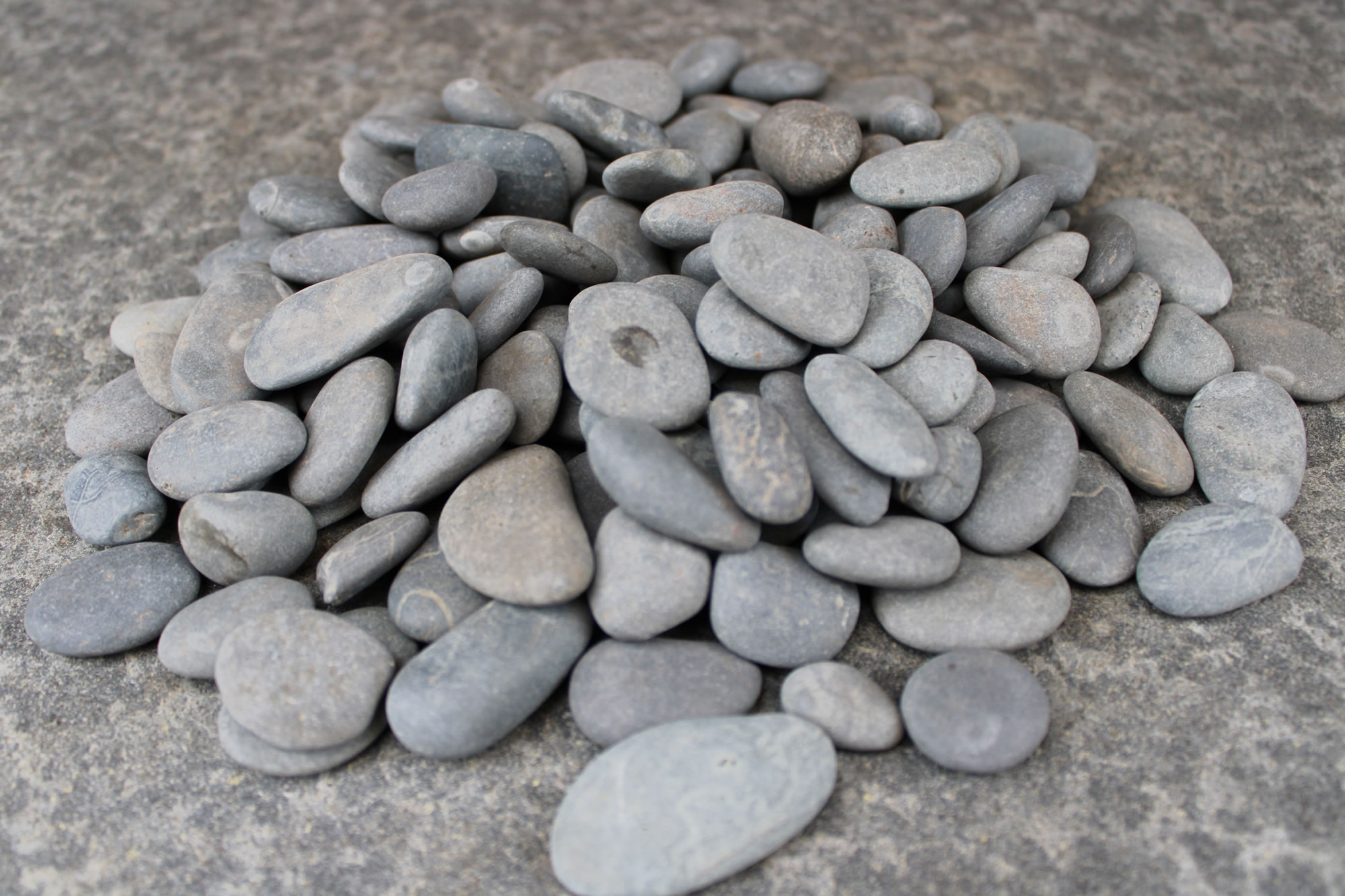River Rock Pebbles - Maui Landscape Builders